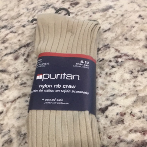 Puritan | Underwear & Socks | New In Package Mens Nylon Red Crew Socks ...